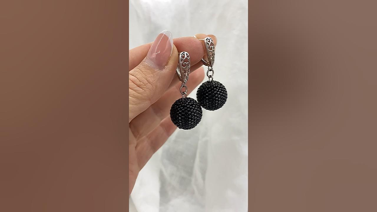 Мастер класс по серьгам шарикам🔥скоро 🔥🔥кому он нужен? #бисер# ...