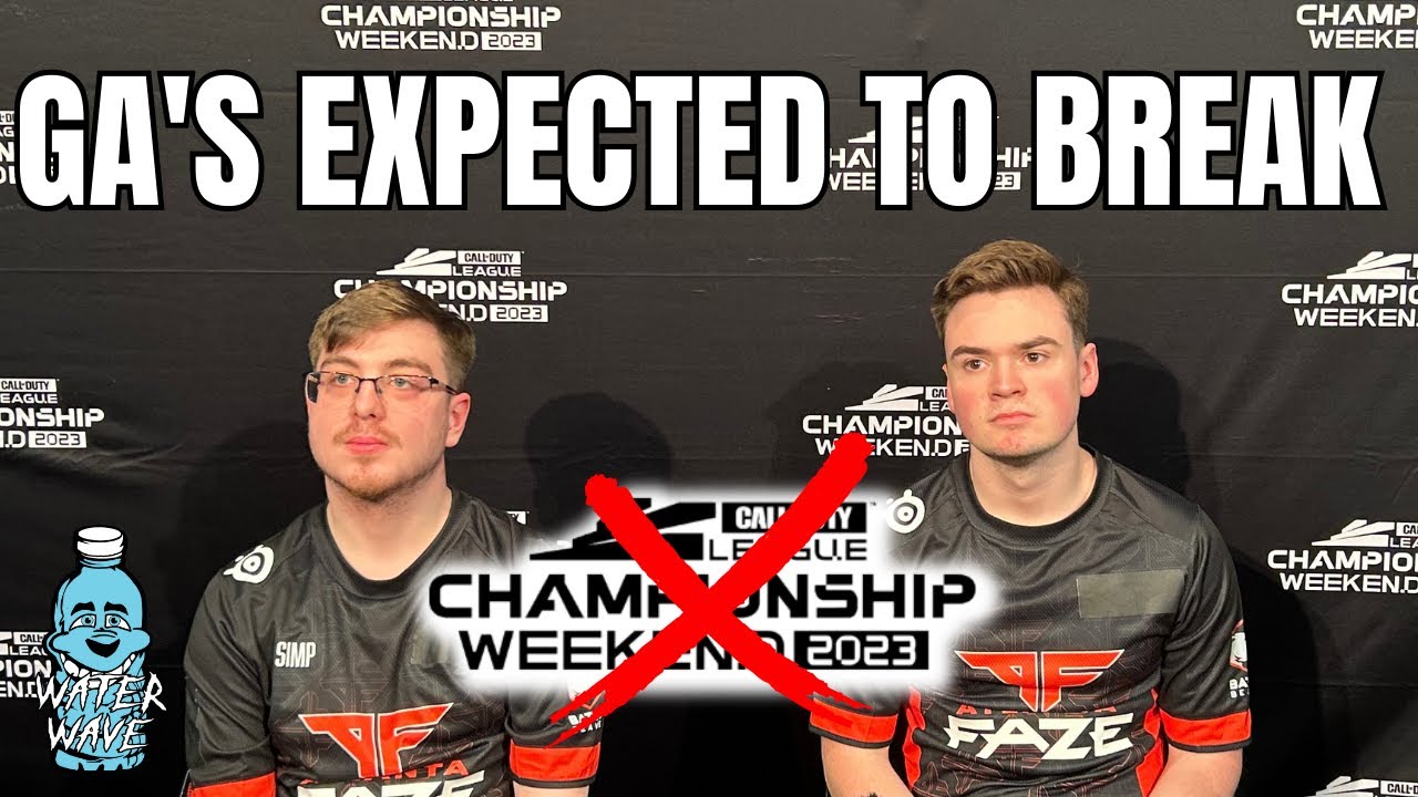 Simp Expected GA's To Be Broken At Champs - YouTube