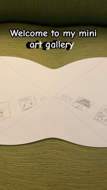 Welcome to my mini art gallery - YouTube