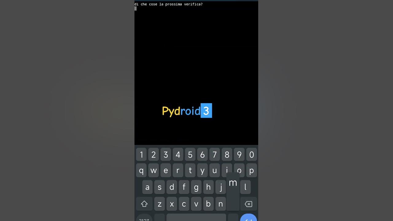 #phyton #pydroid3 - YouTube
