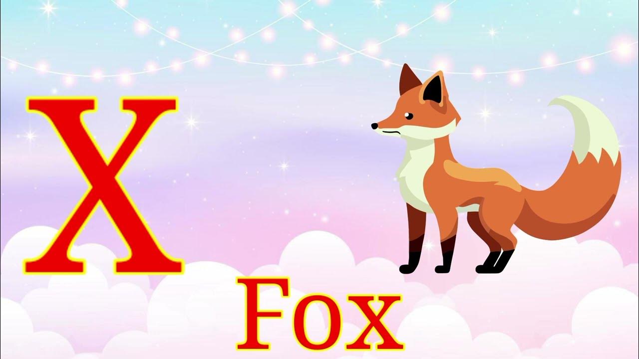 Letter X | Fox, Box, Six & Text - Learn the Letter X - YouTube