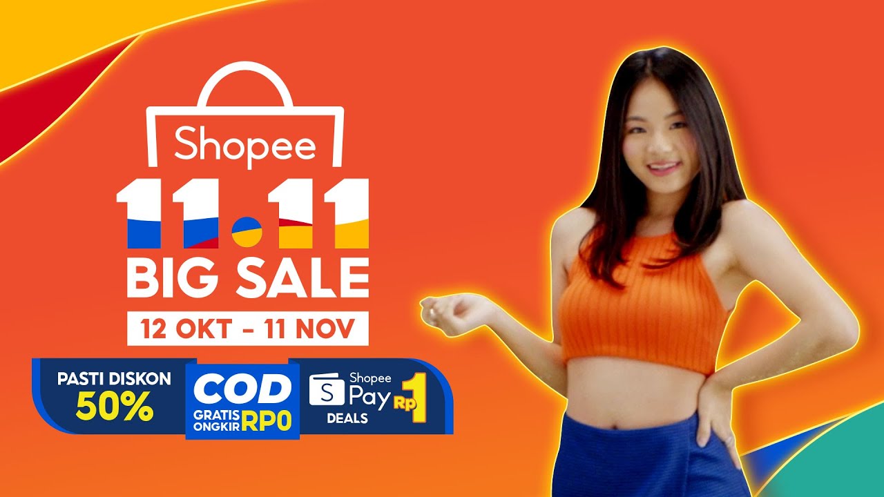 Shopee 11.11 BIG SALE | COD Gratis Ongkir Rp0, Pasti Diskon 50% ...