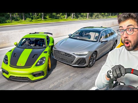 ACCIDENTES A TODA VELOCIDAD EN AUTOPISTA 💥 | BeamNG Drive