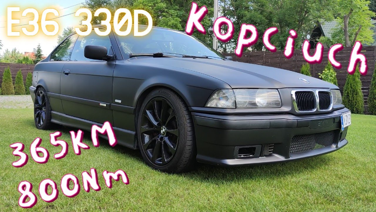 BMW E36 330D 365KM #9 Headcam Walkaround Acceleration - YouTube
