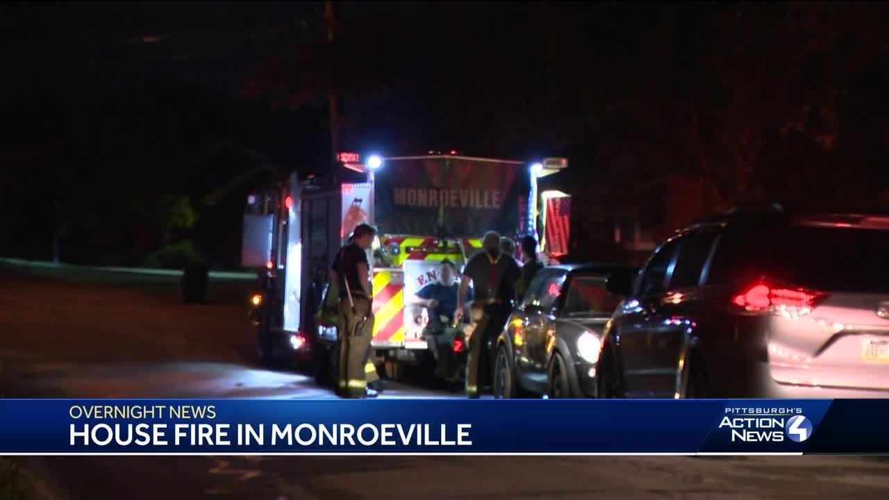 Monroeville fire - YouTube