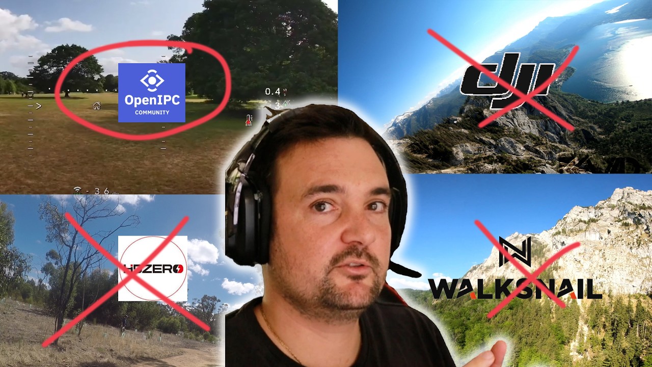 NEW EMAX DIGITAL FPV! OPEN IPC vs DJI vs HDZERO vs Walksnail. - YouTube