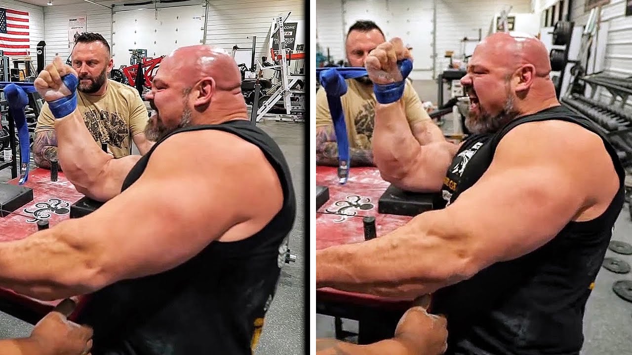 BRIAN SHAW TEST BACKPRESSURE STRENGTH! - YouTube