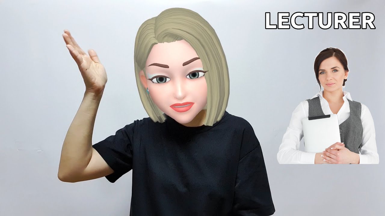 American Sign Language (ASL) Lesson: Lecturer - YouTube