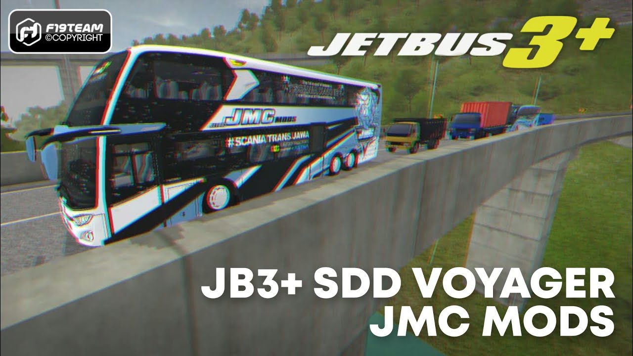 Mod BUSSID JB3+ SDD Voyager JMC Mods - YouTube