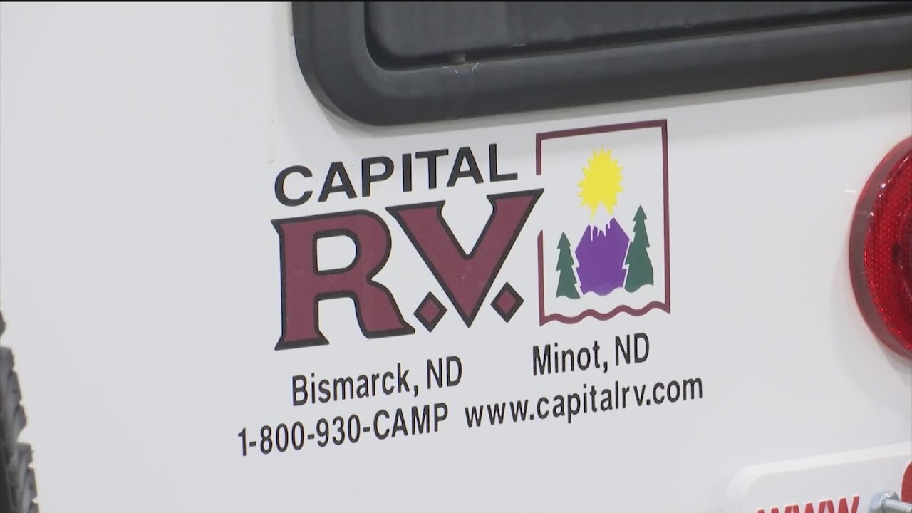 Capital RV hosts liquidation sale in Minot - YouTube
