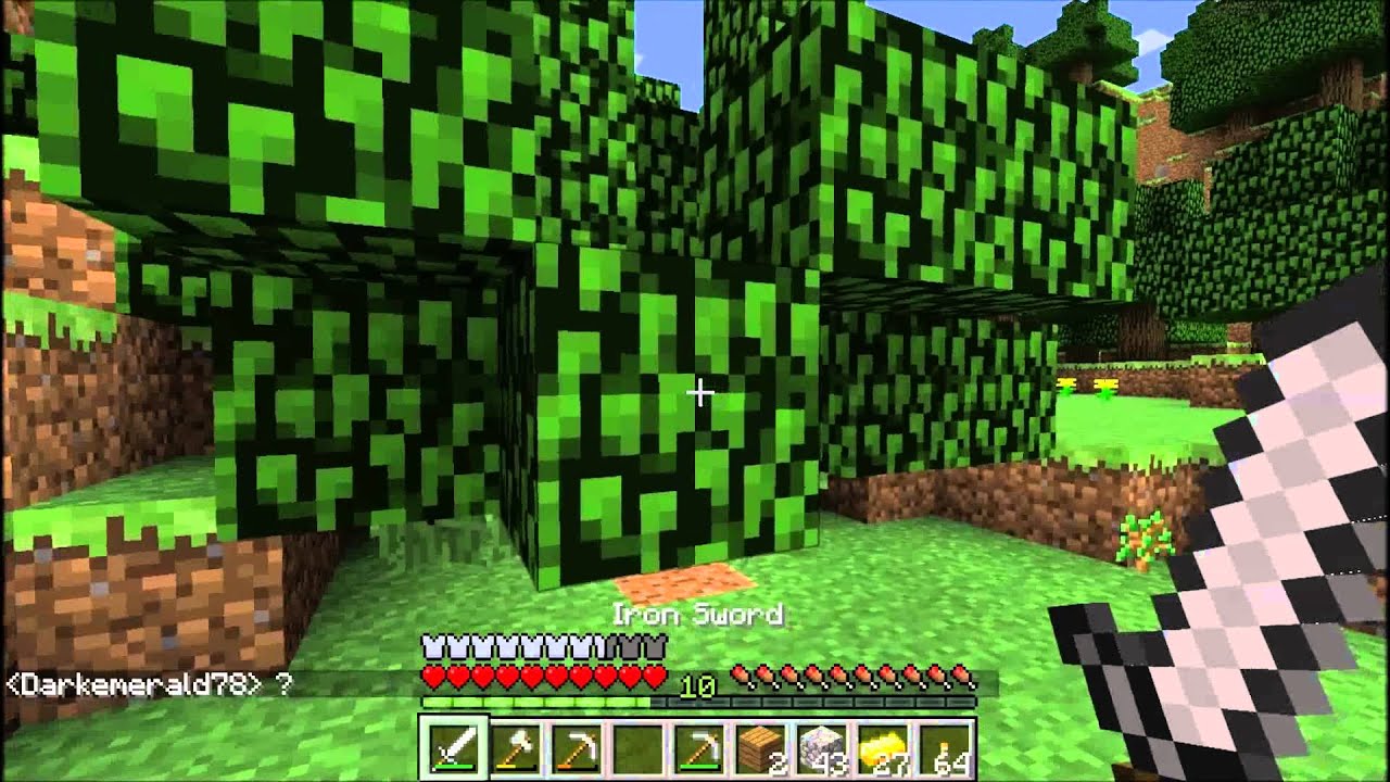 Let's play minecraft Multiplayer [SMP] part 1: Building a base! - YouTube