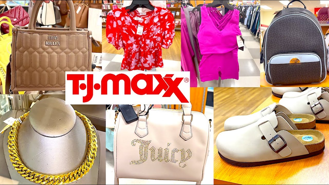 TJ MAXX SHOP WITH ME 2024 | DESIGNER HANDBAGS, SHOES, JEWELRY, CLOTHING ...