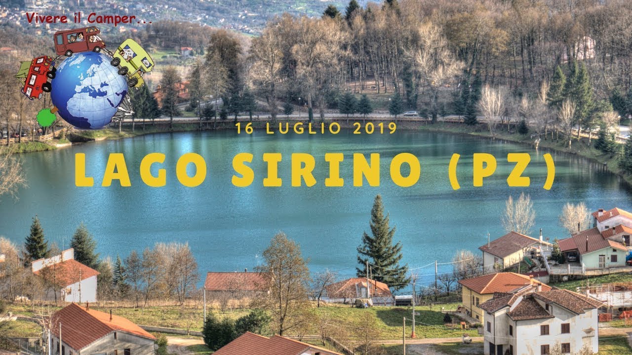 Lago Sirino (PZ). Viaggio Estate 2019in camper... - YouTube