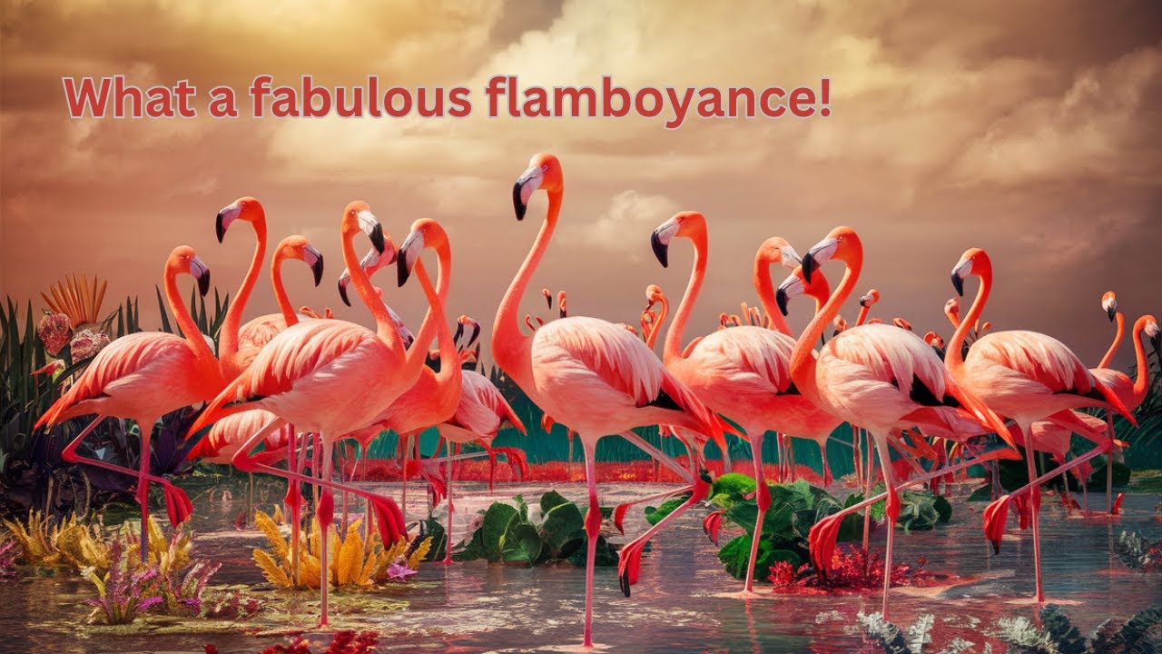 Facts for Bored People: Fascinating Flamingos! - YouTube