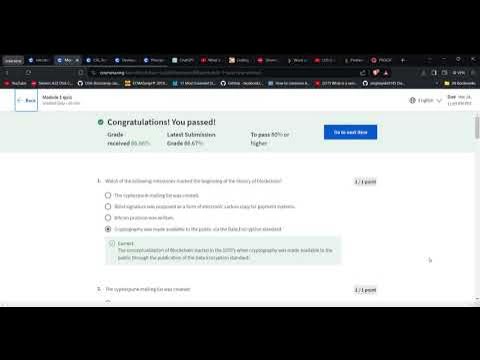 week 1 || Quiz Solution || Blockchain Scalability and its Foundations in Distributed Systems ...