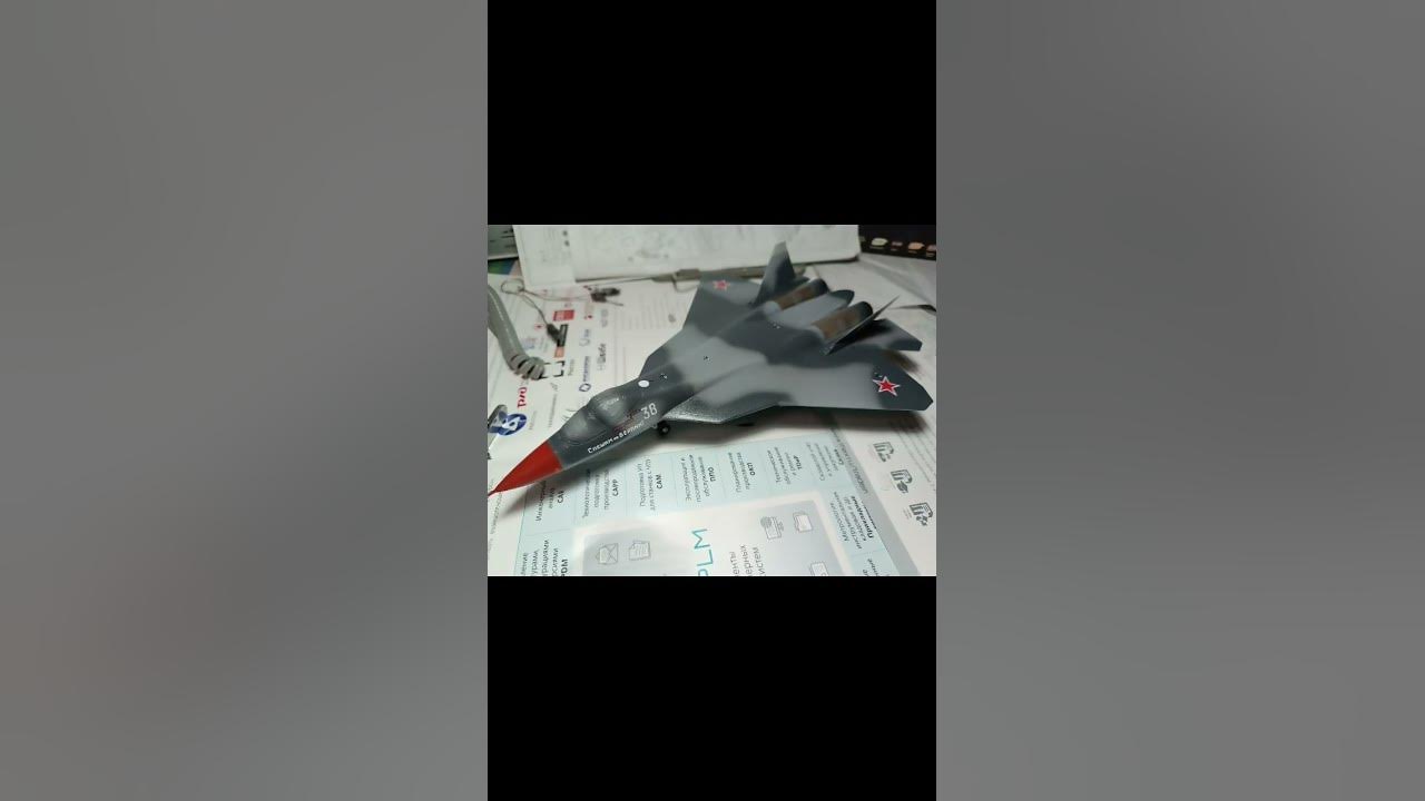 Су-57 #Ростех Сборная Модель #покраска #моделизм #shorts #хобби # ...