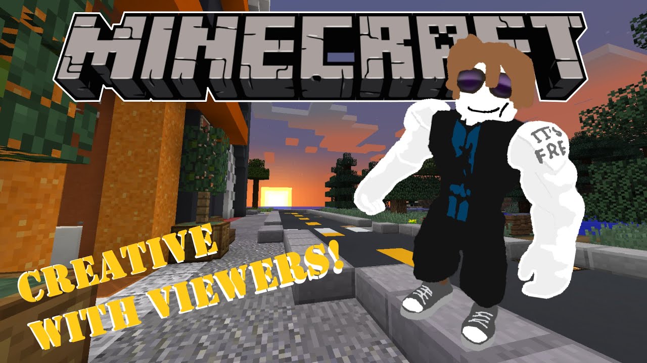 ️ Minecraft CREATIVE And ROBLOX With Viewers - Let's Build Some Cool ...