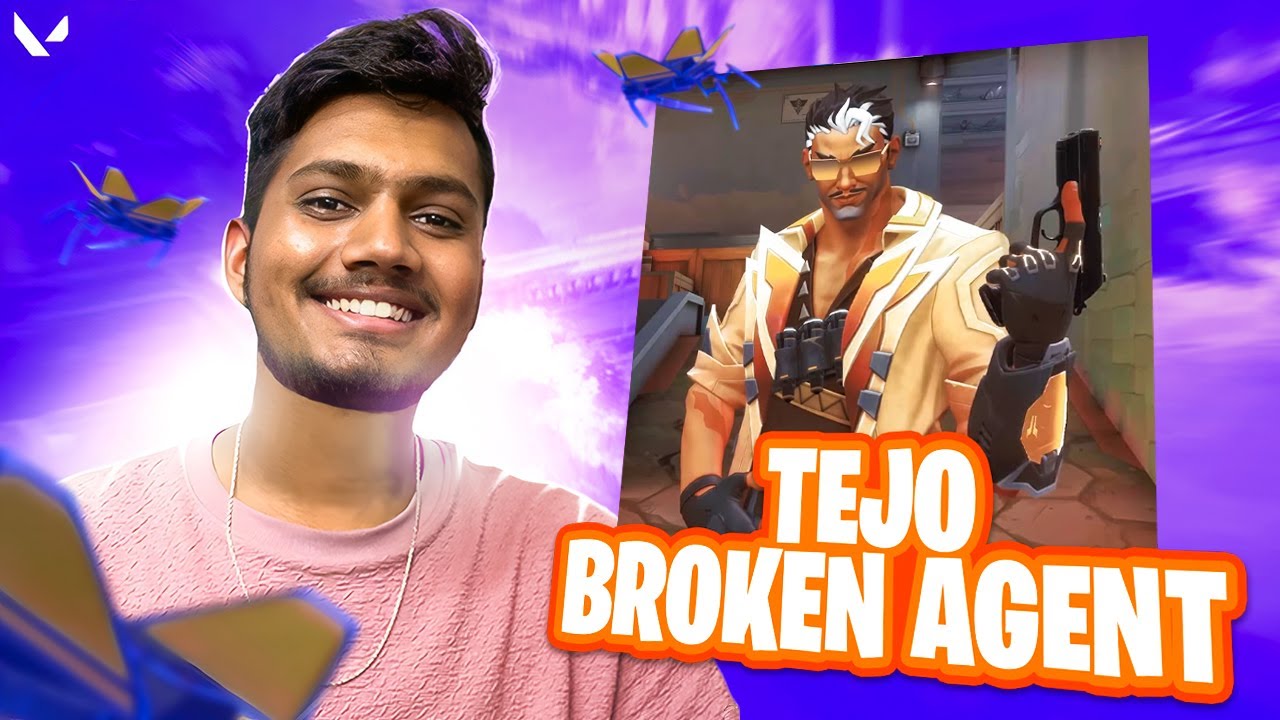 🔴*TEJO* BROKEN AGENT WILL MAKE YOU RADIANT🔥 | NEW AGENT OUT | VALORANT ...