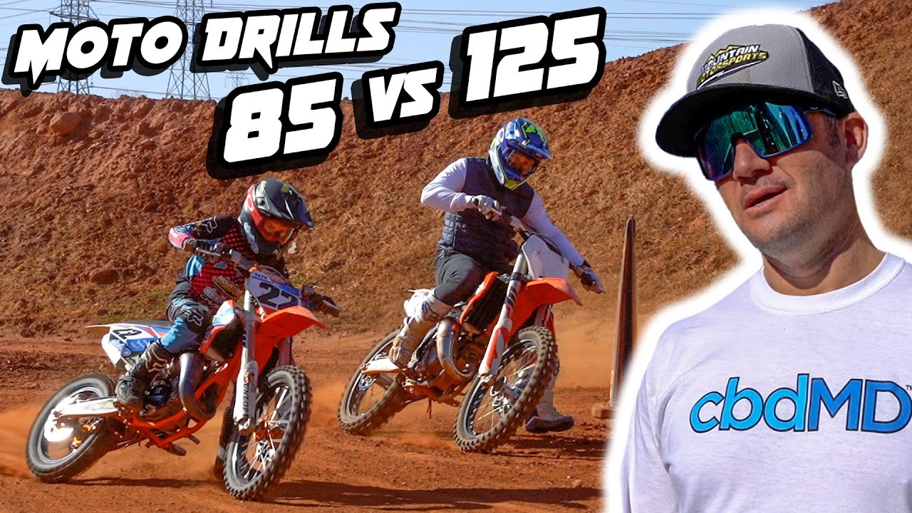 TATE REED VS CHAD REED! 85 vs 125! - YouTube