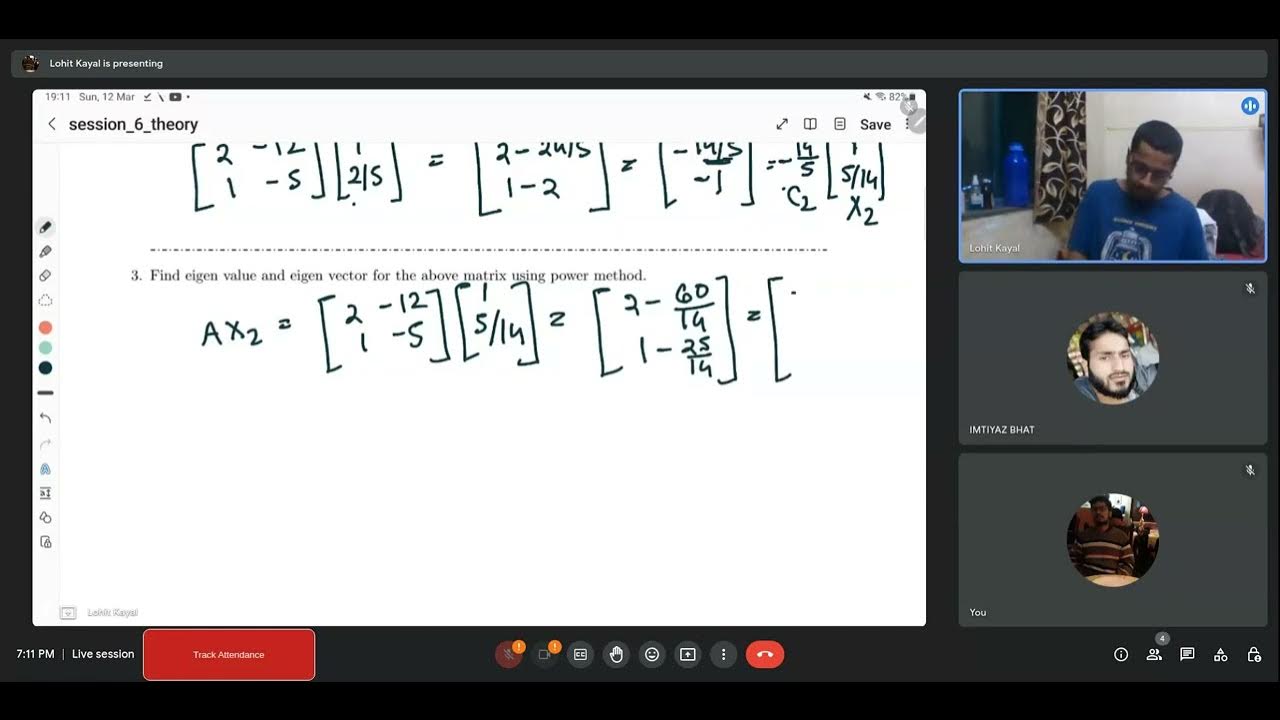 NPTEL Scientific computing using Matlab, live session 6 - YouTube
