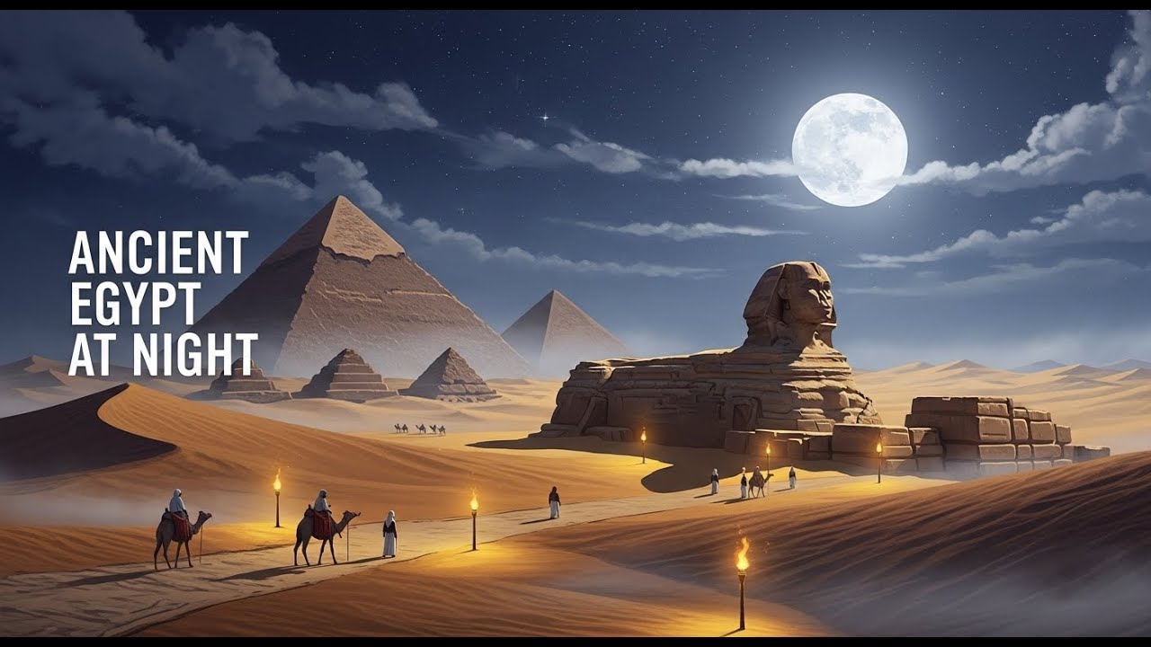 Boring History For Sleep | Ancient Egypt at Night - YouTube