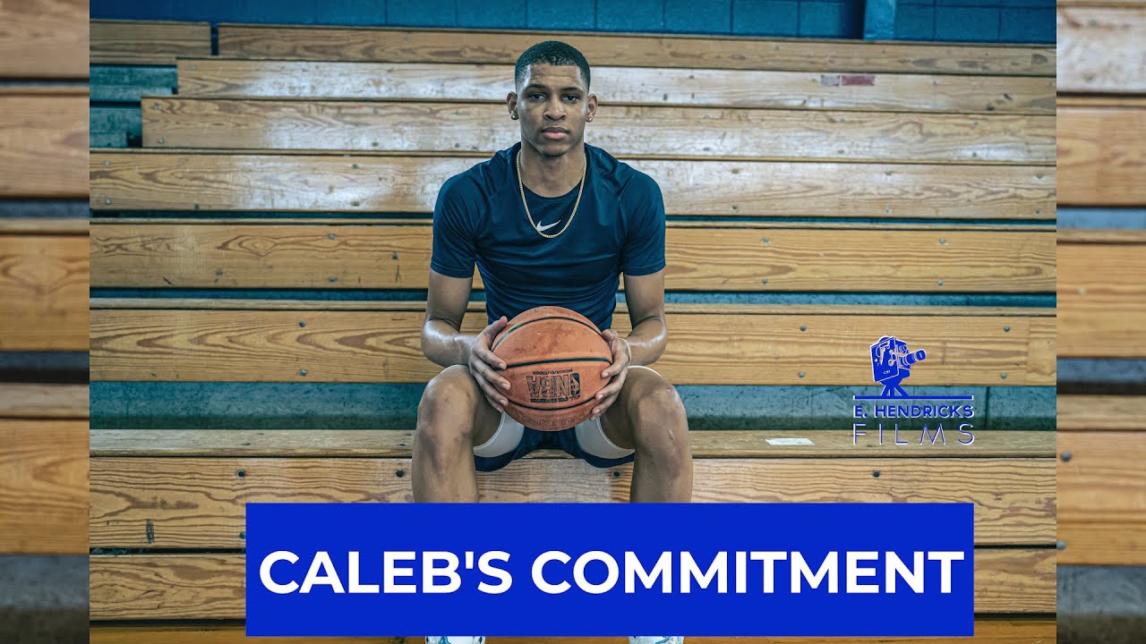 Caleb's Commitment: High School Basketball Star Chooses a College - YouTube
