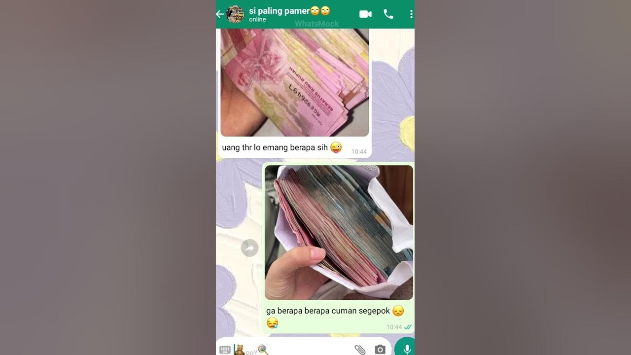 POV:adu kekayaan sama orang kaya no 1 👁👄👁||ib:orang #povwhatsmock #fypシ - YouTube