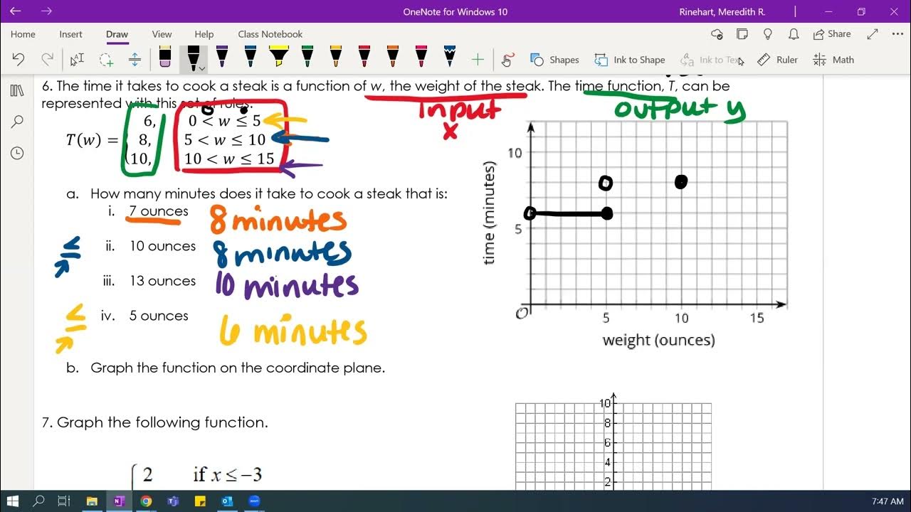 Piecewise Functions Part 2 - YouTube