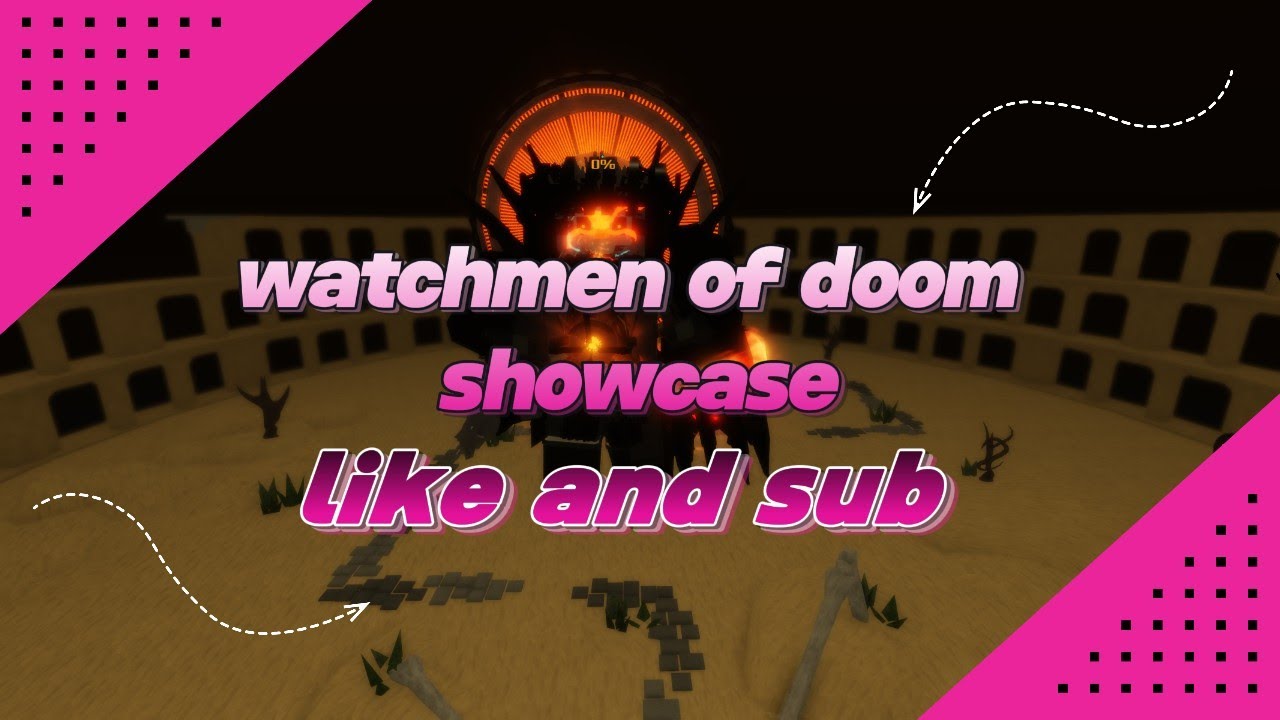 Watchman Of Doom Showcase | Skibi Defense #skibididefense #gameplay # ...