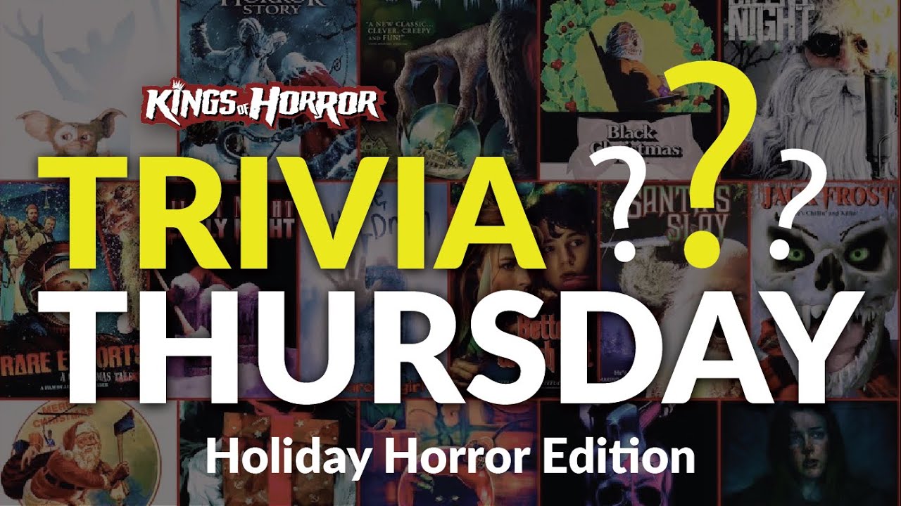 Thursday Night Horror Trivia | Halloween Edition - YouTube