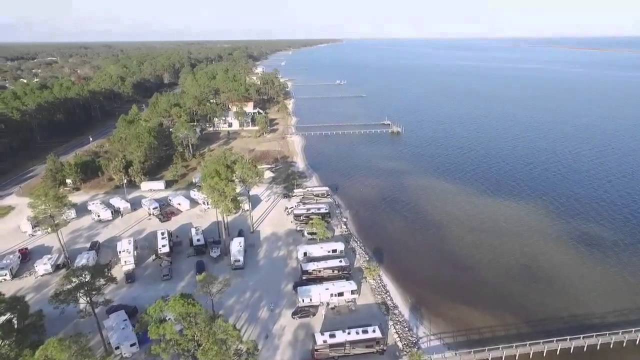 Ho Hum RV Park, Carrabelle FL. - YouTube