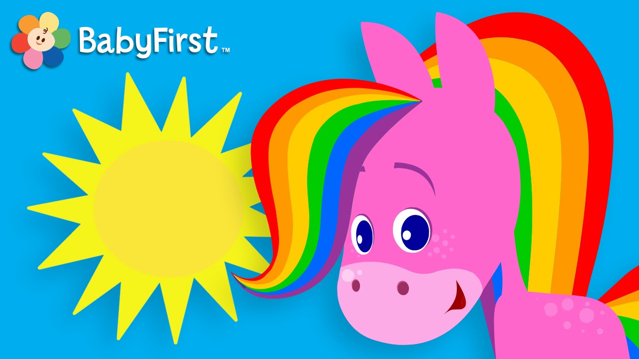 BabyFirstTV: Baby U- Colores | Lección de colores para niños | Nombres ...