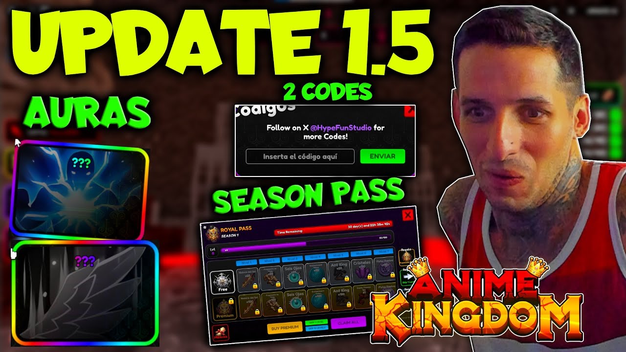 🚨UPDATE 1.5 ANIME KINGDOM CODES ROBLOX - YouTube