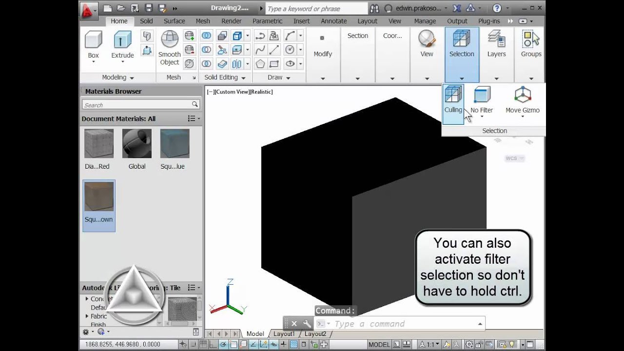 How To Apply AutoCAD Rendering Material To Faces YouTube how-to-apply-autocad-rendering-material-to-faces-youtube