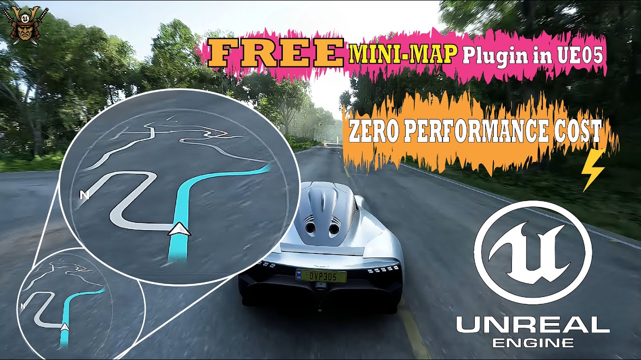 Professional Racing Minimap Plugin in UE05 🆓FREE Plugin & Zero ...