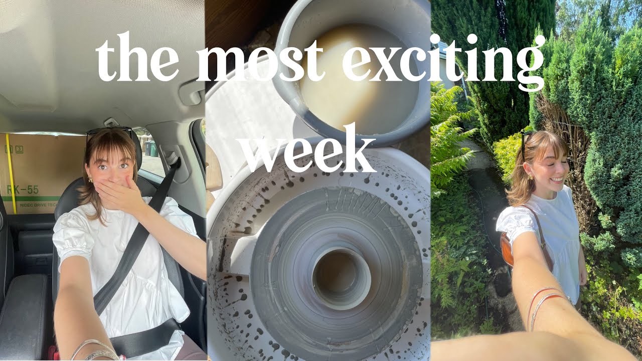 the most exciting week | small business vlog - YouTube