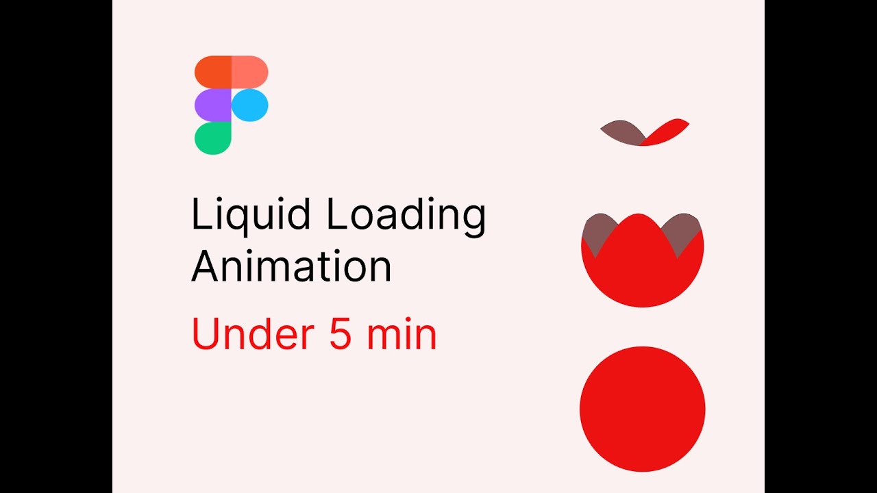 Design Liquid loading animation in Figma. - YouTube