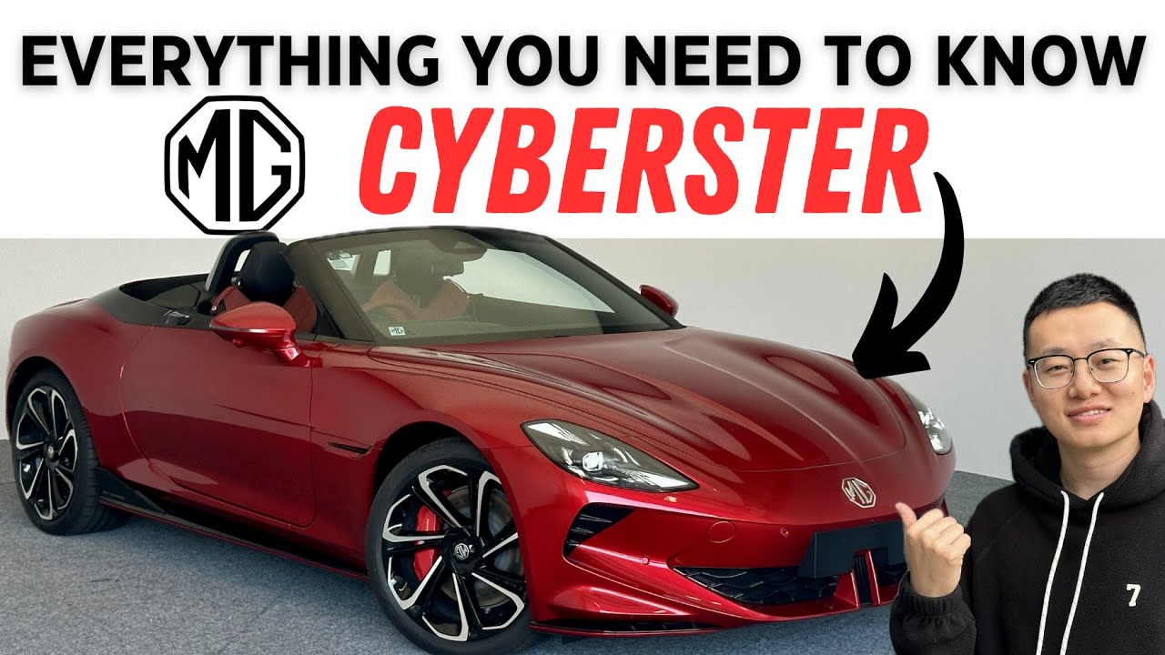 MG Cyberster | Everything Explained - Detailed Walkthrough, User Manual ...