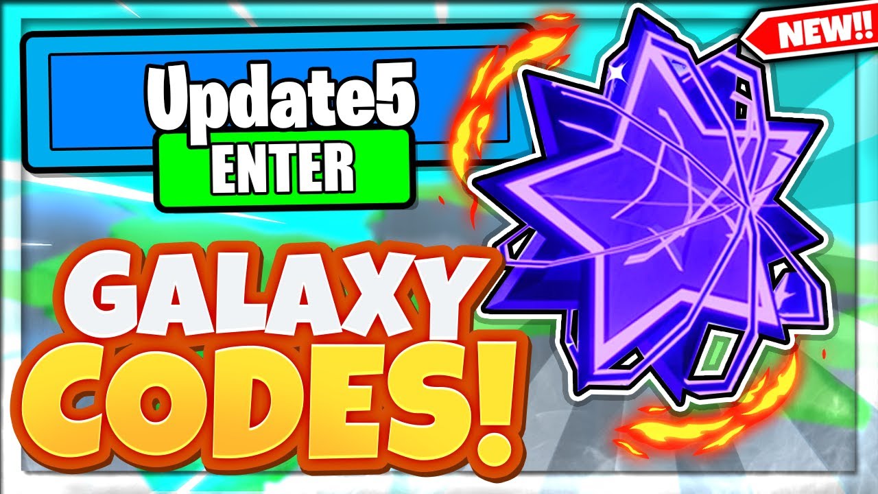 ALL NEW SECRET *GALAXY* UPDATE 5 CODES In Roblox Tapping Legends X ...