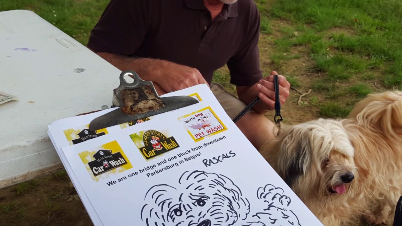 JD Williamson caricature artist - YouTube