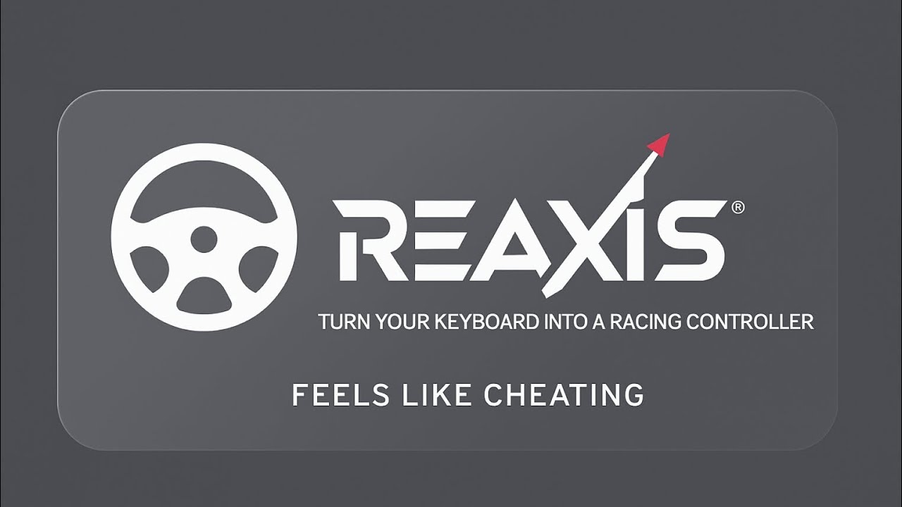 Smooth steering on a keyboard? 😱 iRacing with ReAxis - YouTube