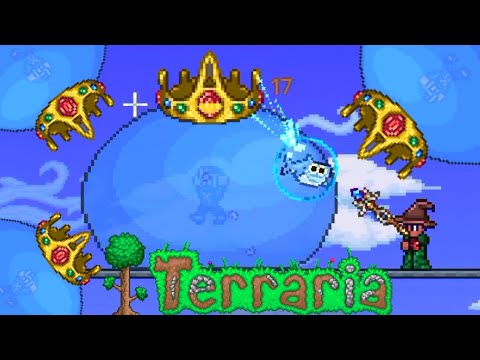 DERROTANDO O REI SLIME DO TERRARIA - YouTube