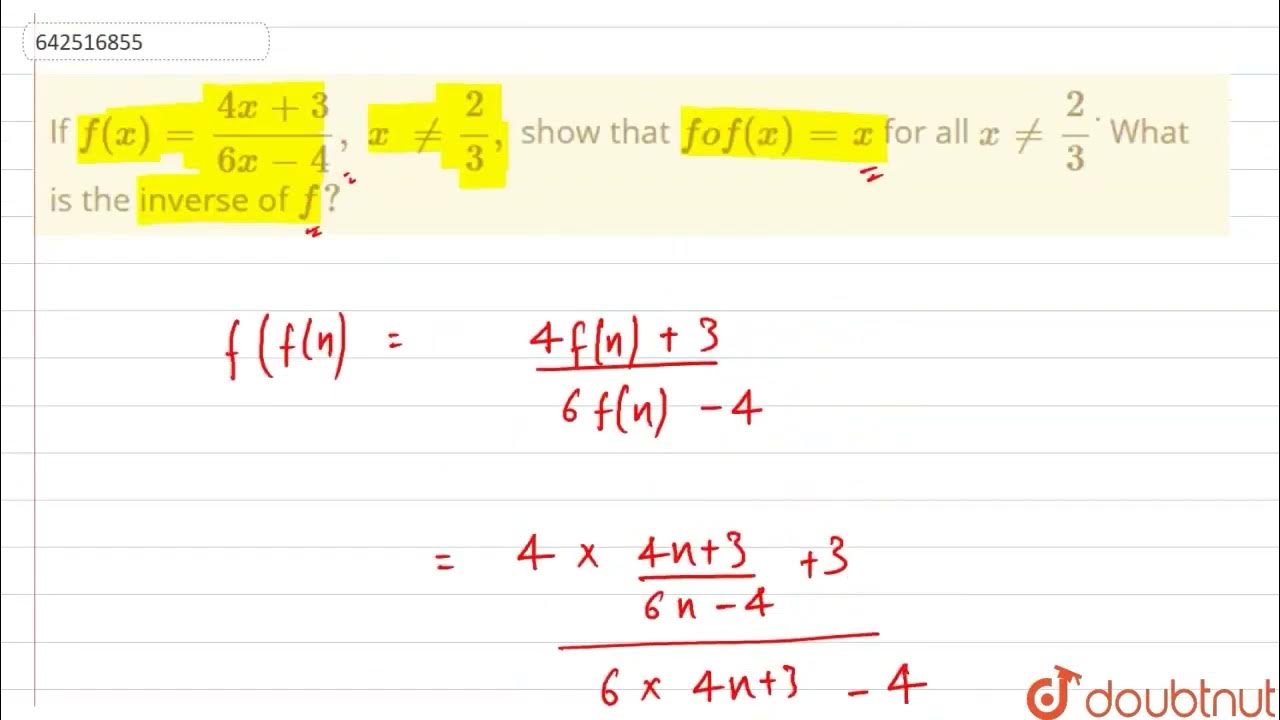 if-f-x-4x-3-6x-4-x-2-3-nshow-that-fof-x-x-nfor-all-x-2
