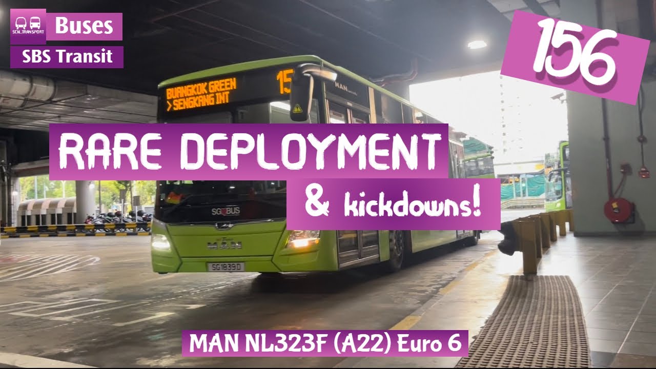 [SBST] Rare Deployment w/ Kickdown | SG1839D (156) - MAN A22 E6 ...