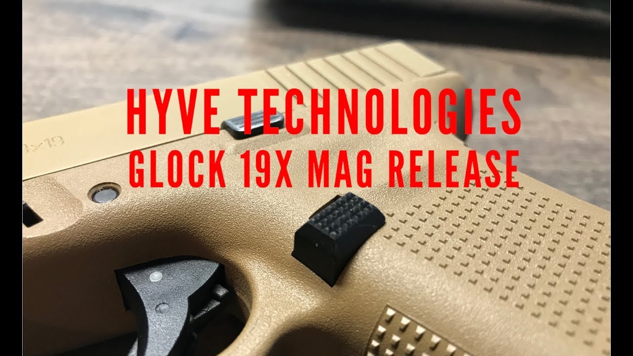 Quick Install Hyve Technologies Glock 19x Gen 5 Extended Mag Release