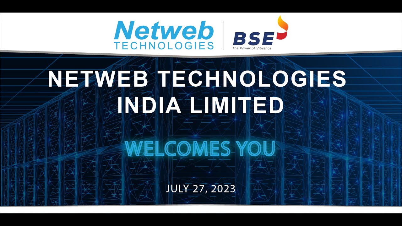 Listing Ceremony Of Netweb Technologies India Limited At Bse Youtube 