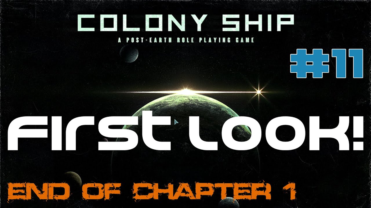 Colony Ship // RPG in Space // Early Access // First look // #11 - YouTube