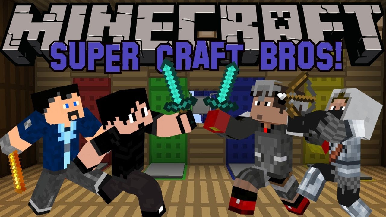 Minecraft: Super Craft Bros! W/ Logdotzip & Podcrash - YouTube