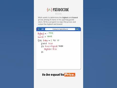 Quick minimum and maximum algorithm - YouTube