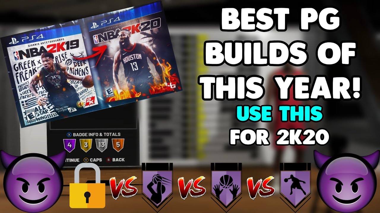 THE TOP 5 POINT GUARD BUILDS OF 2K19! USE THIS INFO FOR YOUR 2K20 BUILD ...